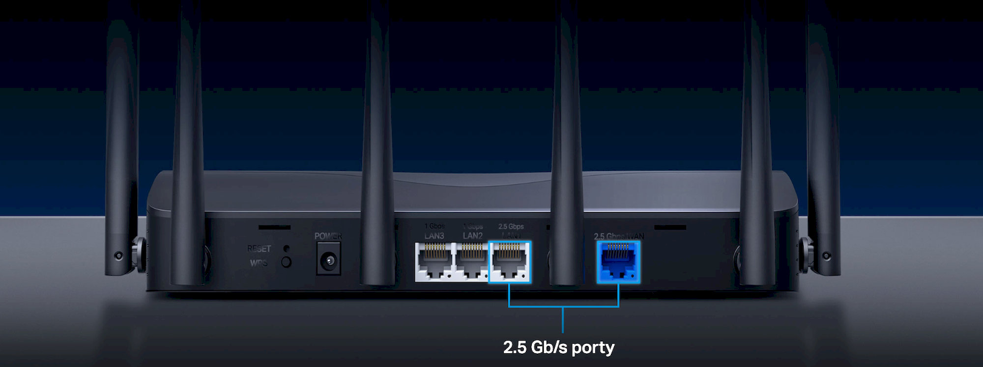 Mercusys MR37BE Wi-Fi router - Smarty.cz
